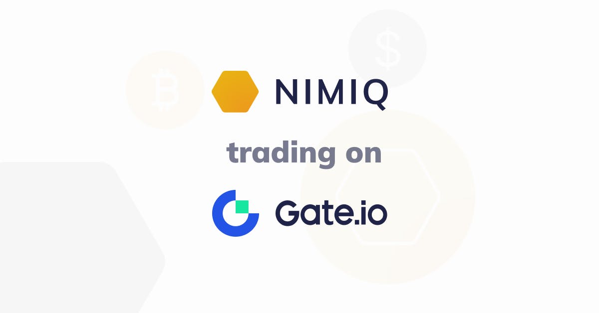 Nimiq NIM is now listed on top tier exchange Gate.io